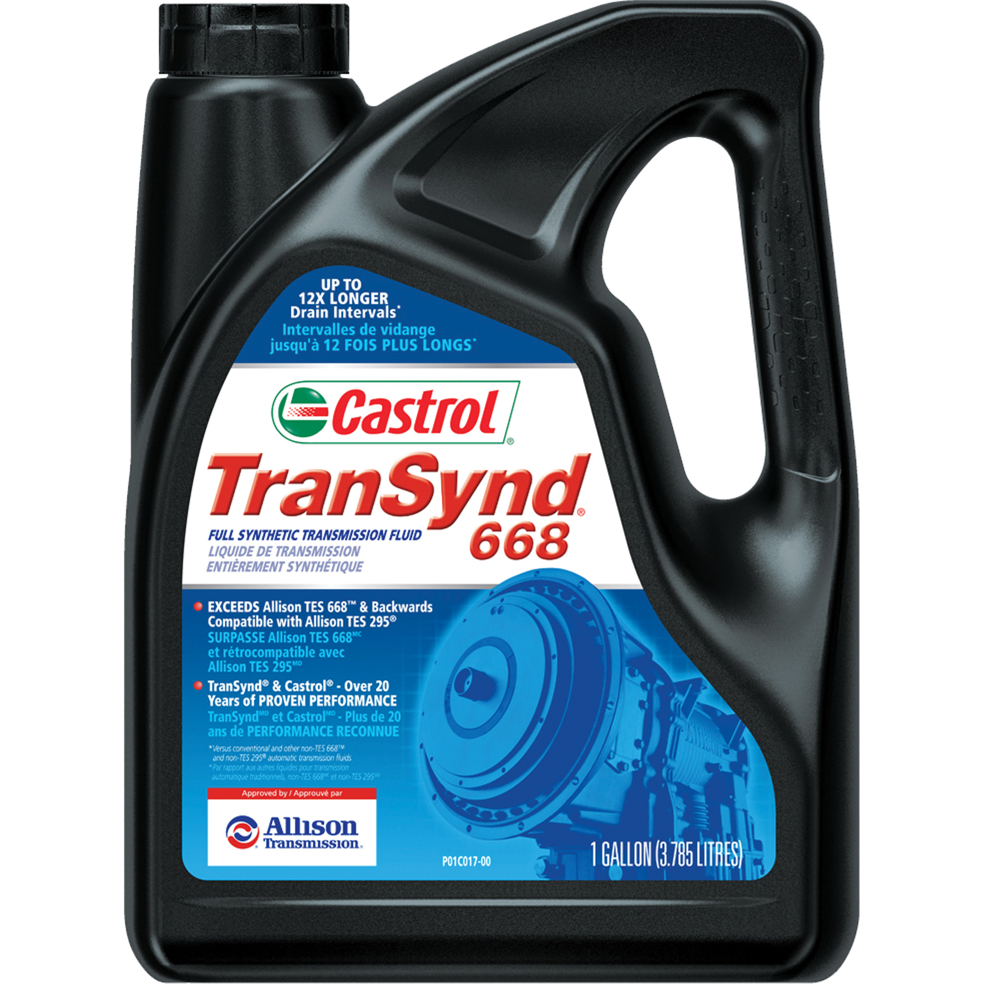 Castrol TranSynd 668 Full-Synthetic Automatic Transmission Fluid | CSL ...
